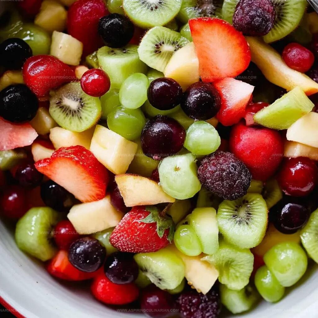 Festive Christmas Fruit Salad Recipe: A Sweet Holiday Treat - Aspiring ...
