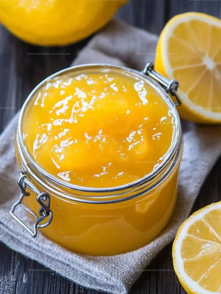 Zesty Homemade Lemon Jam Recipe: Sunshine in a Jar - Aspiring Culinarian