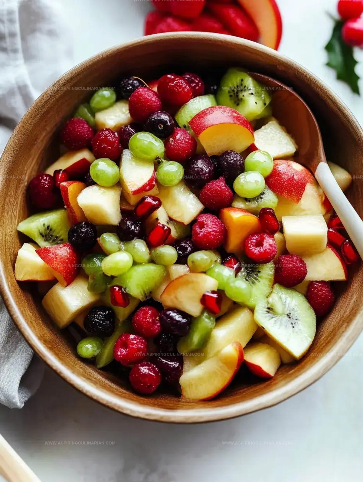 Festive Christmas Fruit Salad Recipe: A Sweet Holiday Treat - Aspiring ...