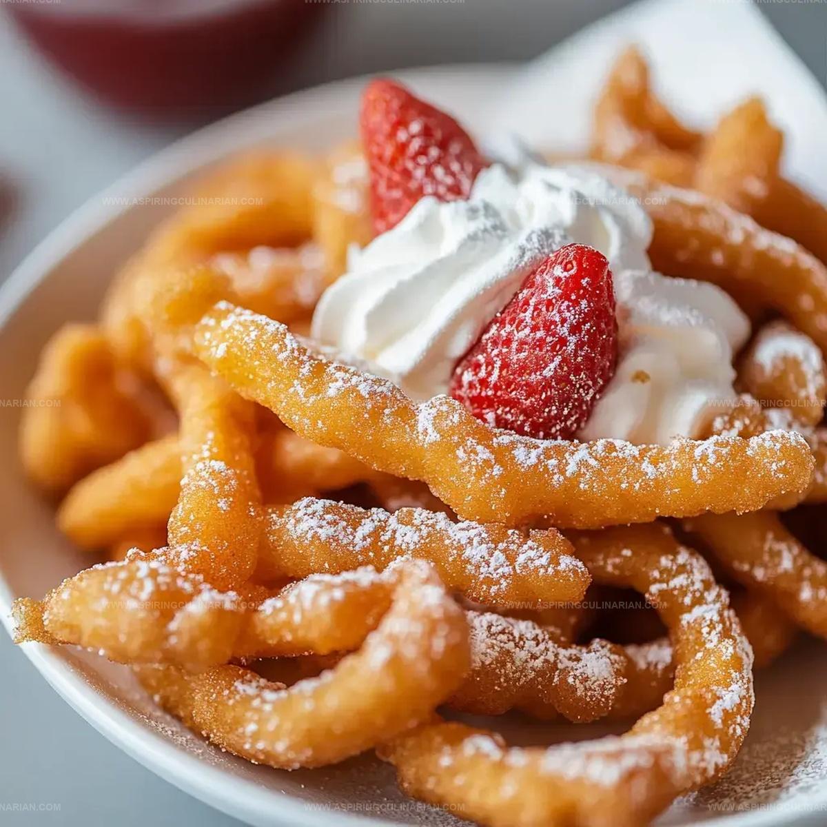 Sweet & Crispy Funnel Cake Fries Recipe - Carnival Joy at Home ...