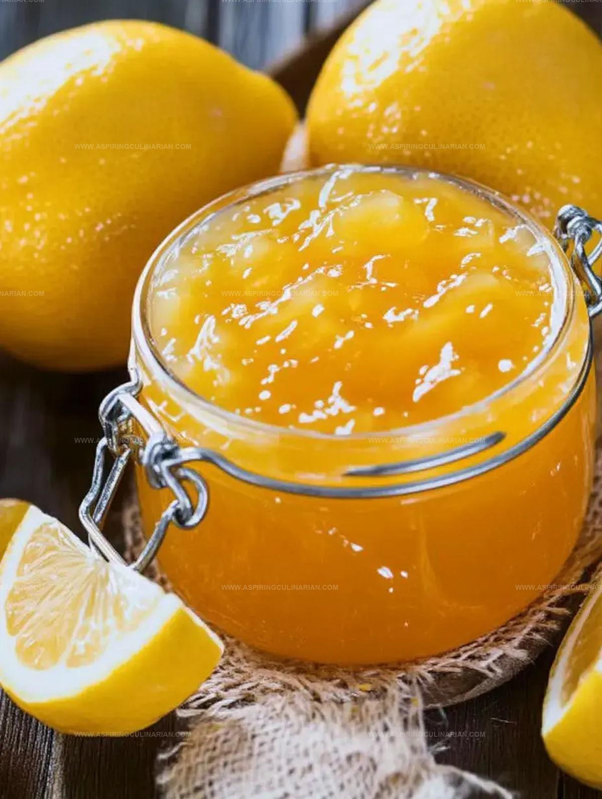 Zesty Homemade Lemon Jam Recipe: Sunshine in a Jar - Aspiring Culinarian