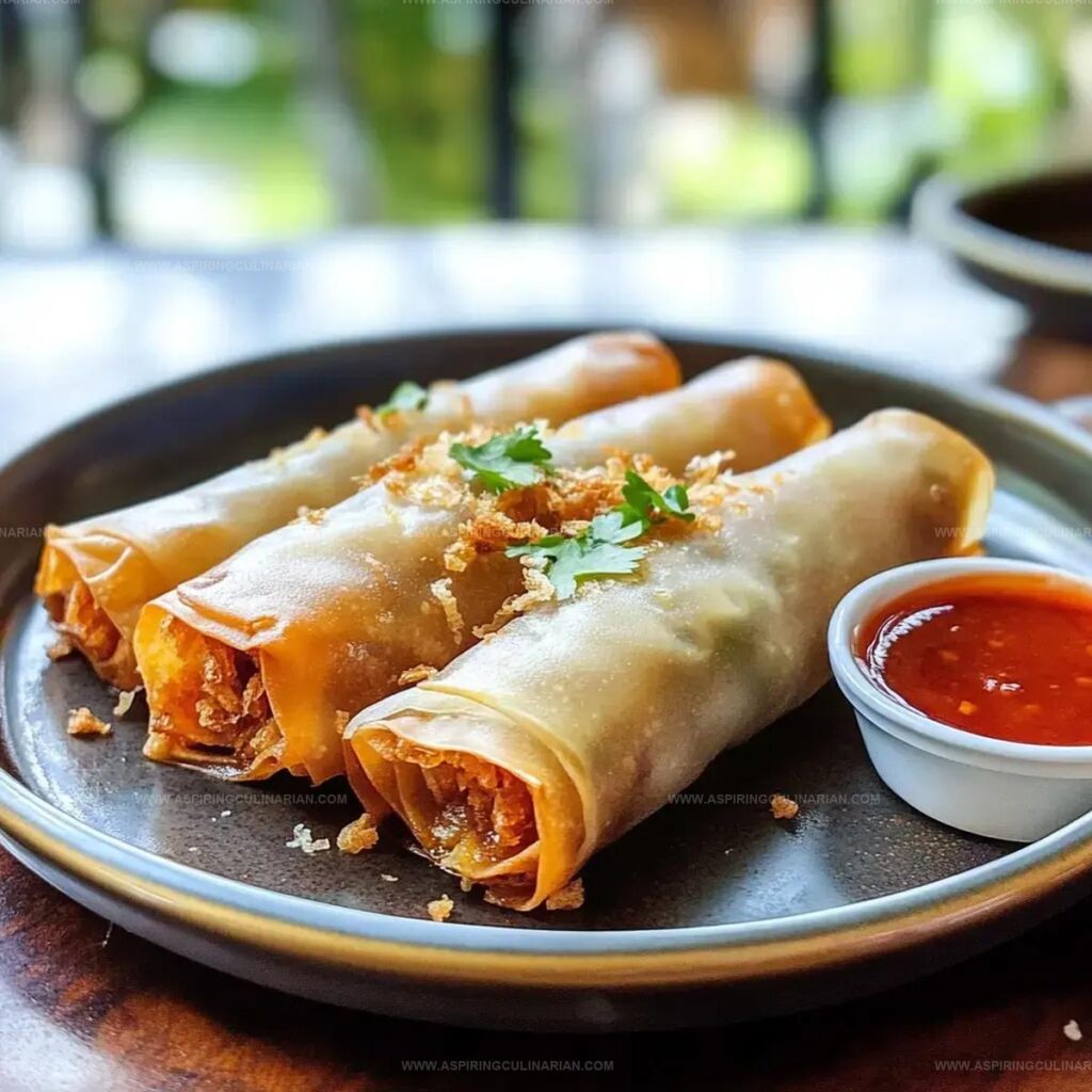 Easy Filipino Lumpia Recipe: Crispy Homemade Spring Rolls - Aspiring ...