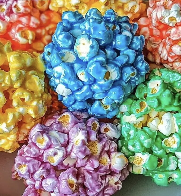 Quick & Colorful Rainbow Popcorn Balls Recipe for Sweet Fun - Aspiring ...