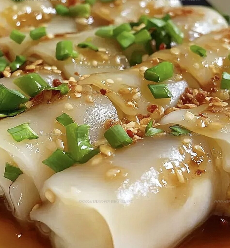 Try This Silky Smooth Delicious Cheung Fun Recipe Today - Aspiring ...