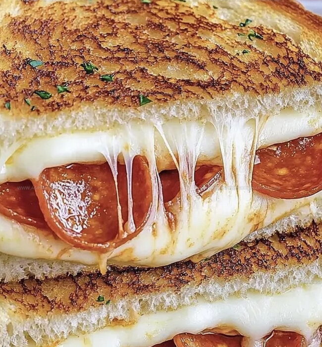 The Ultimate Pizza Grilled Cheese Sandwich Recipe You'll Adore ...