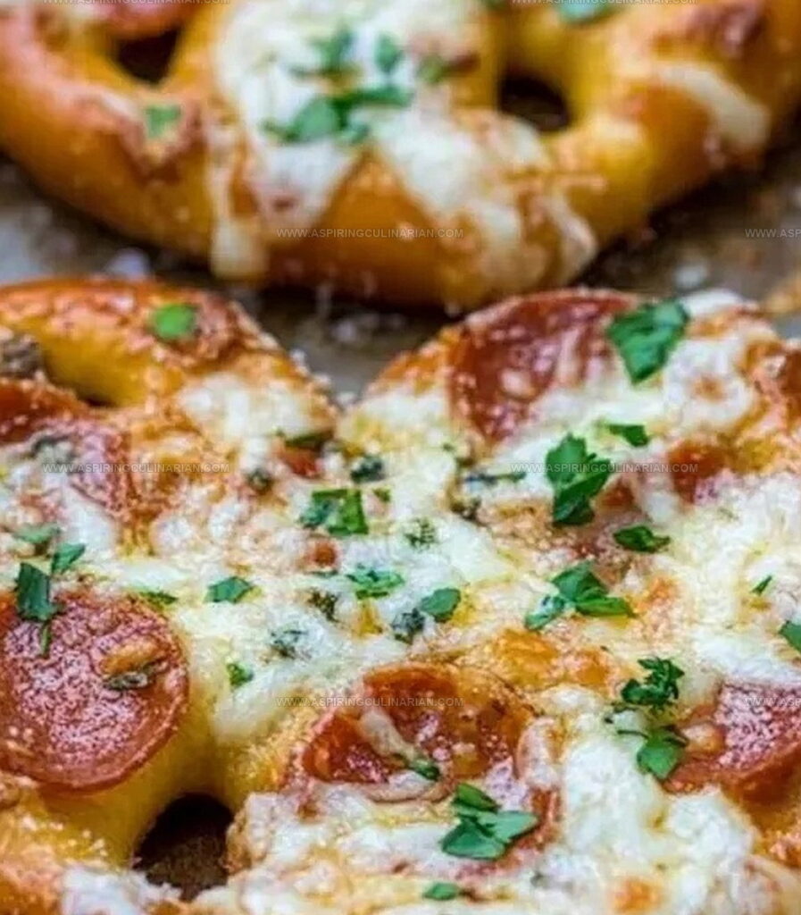 Savory Garlic Butter Pepperoni Pizza Pretzels Recipe for Snack Lovers ...