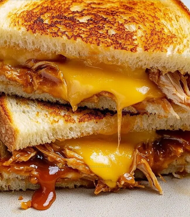 Sizzling BBQ Chicken Grilled Cheese Recipe Every Family Loves ...