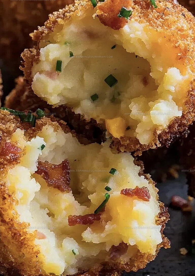 Crispy Golden Fried Mashed Potato Balls Recipe for Comfort Food ...
