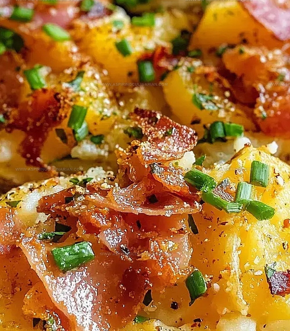 Irresistible Loaded Smashed Potatoes Recipe for Cozy Dinners - Aspiring ...