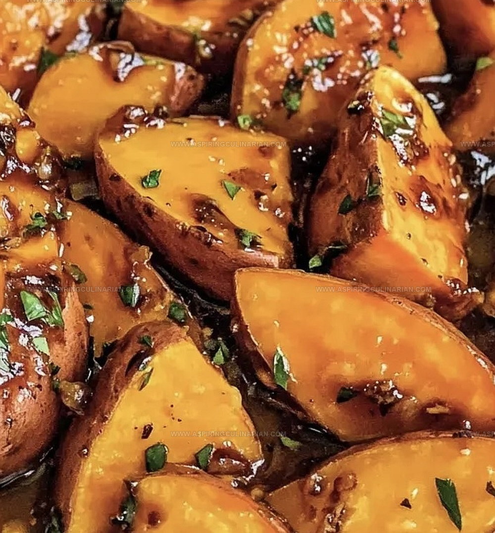 Heavenly Glazed Sweet Potatoes Recipe: Caramelized Bliss - Aspiring ...