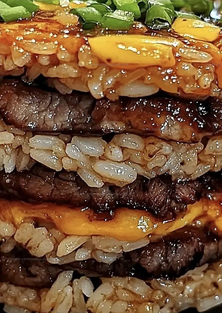 Sizzling Korean BBQ Beef Rice Stack Recipe: A Flavor Adventure ...
